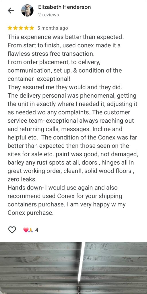 Used Conex